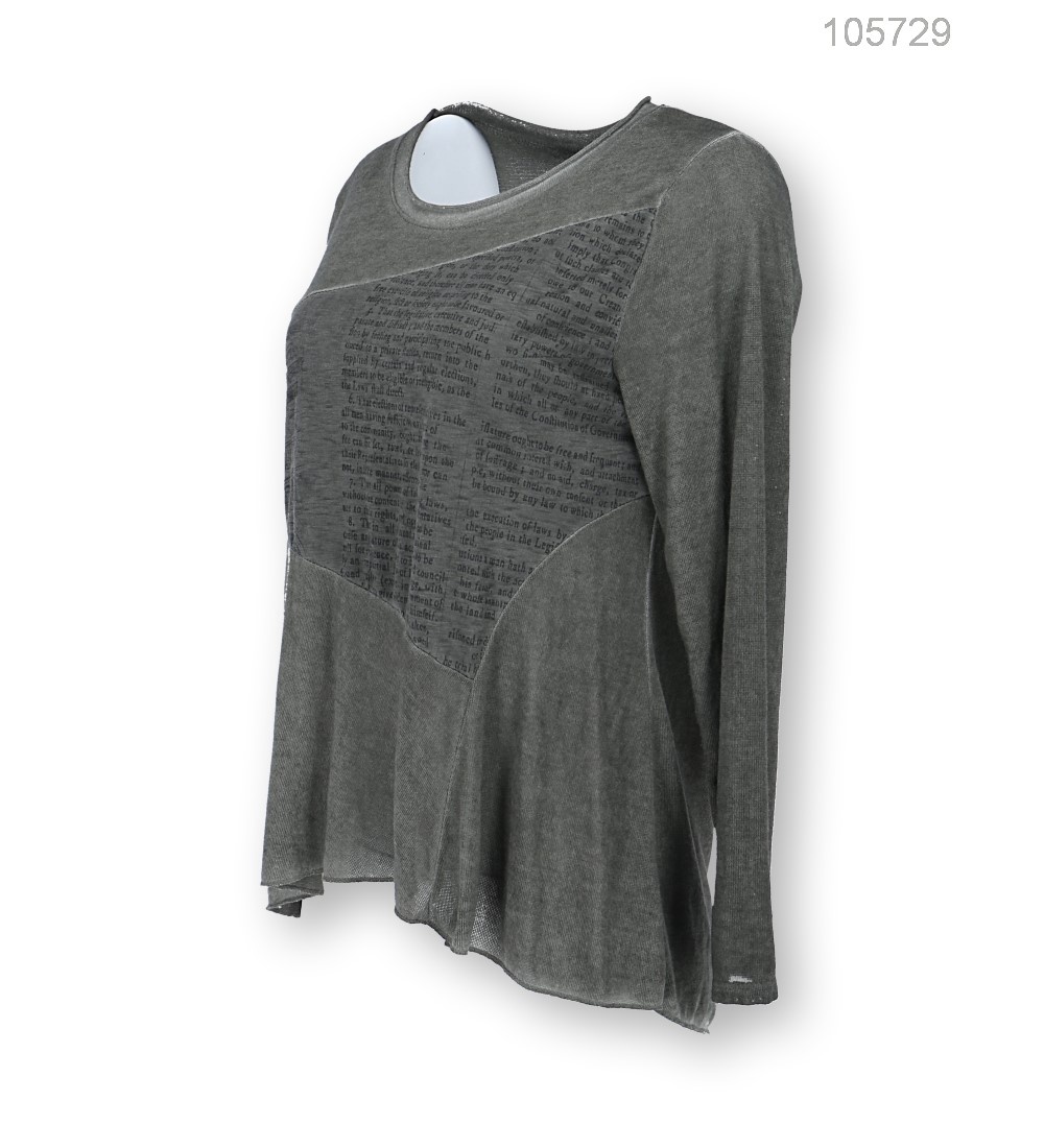 7932 triko nápis Italy/105729 - Coll fashion s.r.o.