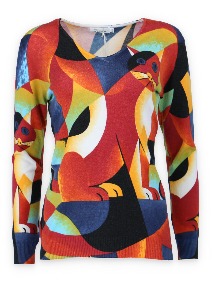 Svetřík úpletový Damod V22342C - Coll fashion s.r.o.