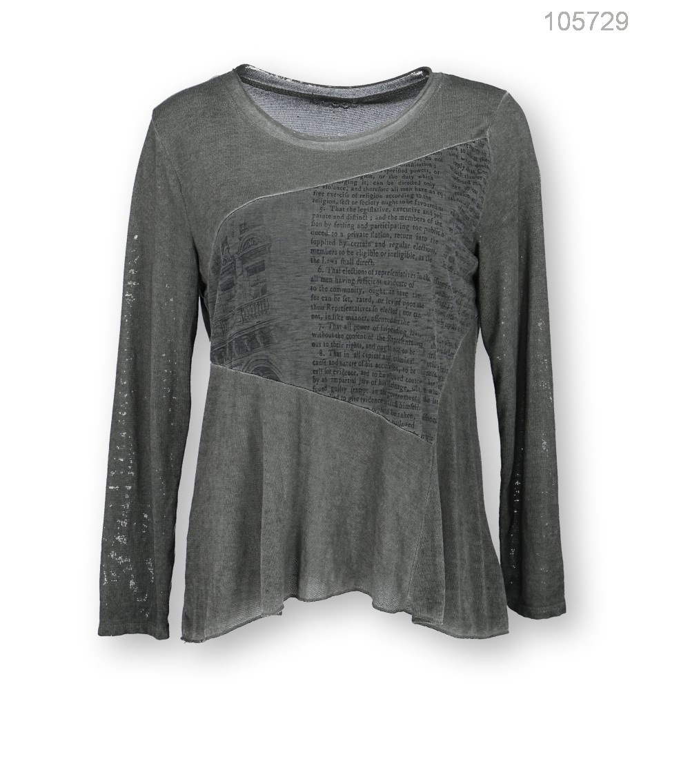 7932 triko nápis Italy/105729 - Coll fashion s.r.o.